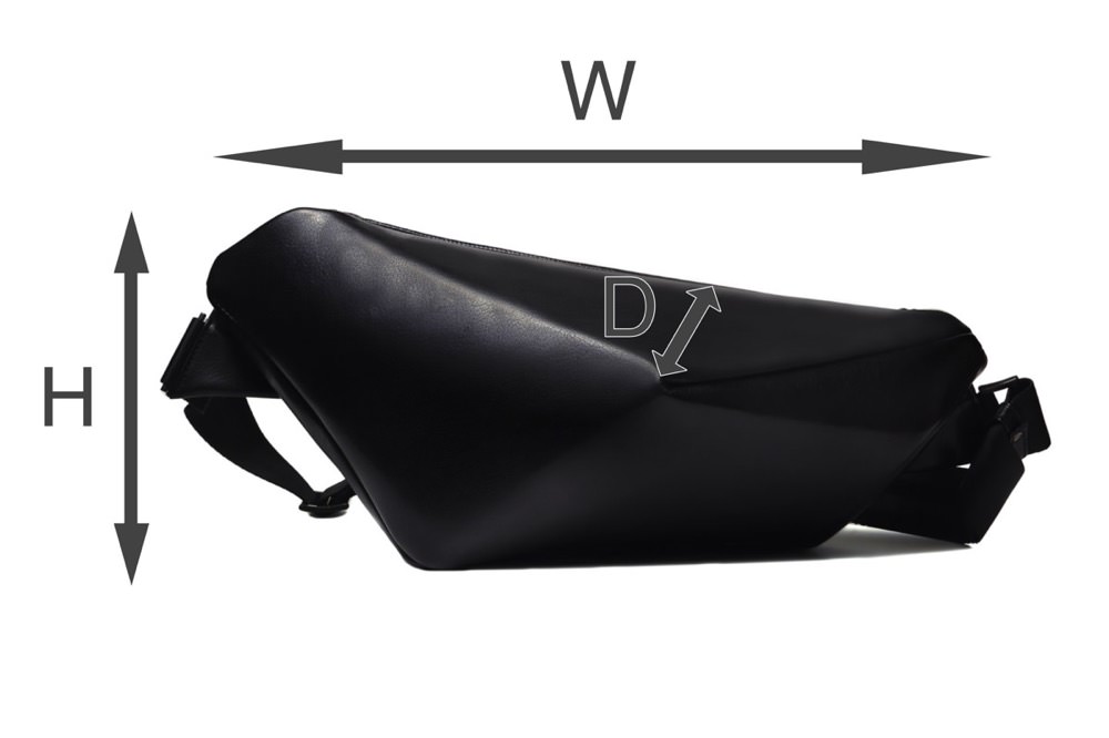 BODY BAG / NAVY - Sサイズ | GEMER（ジェマー） | レザーバッグ