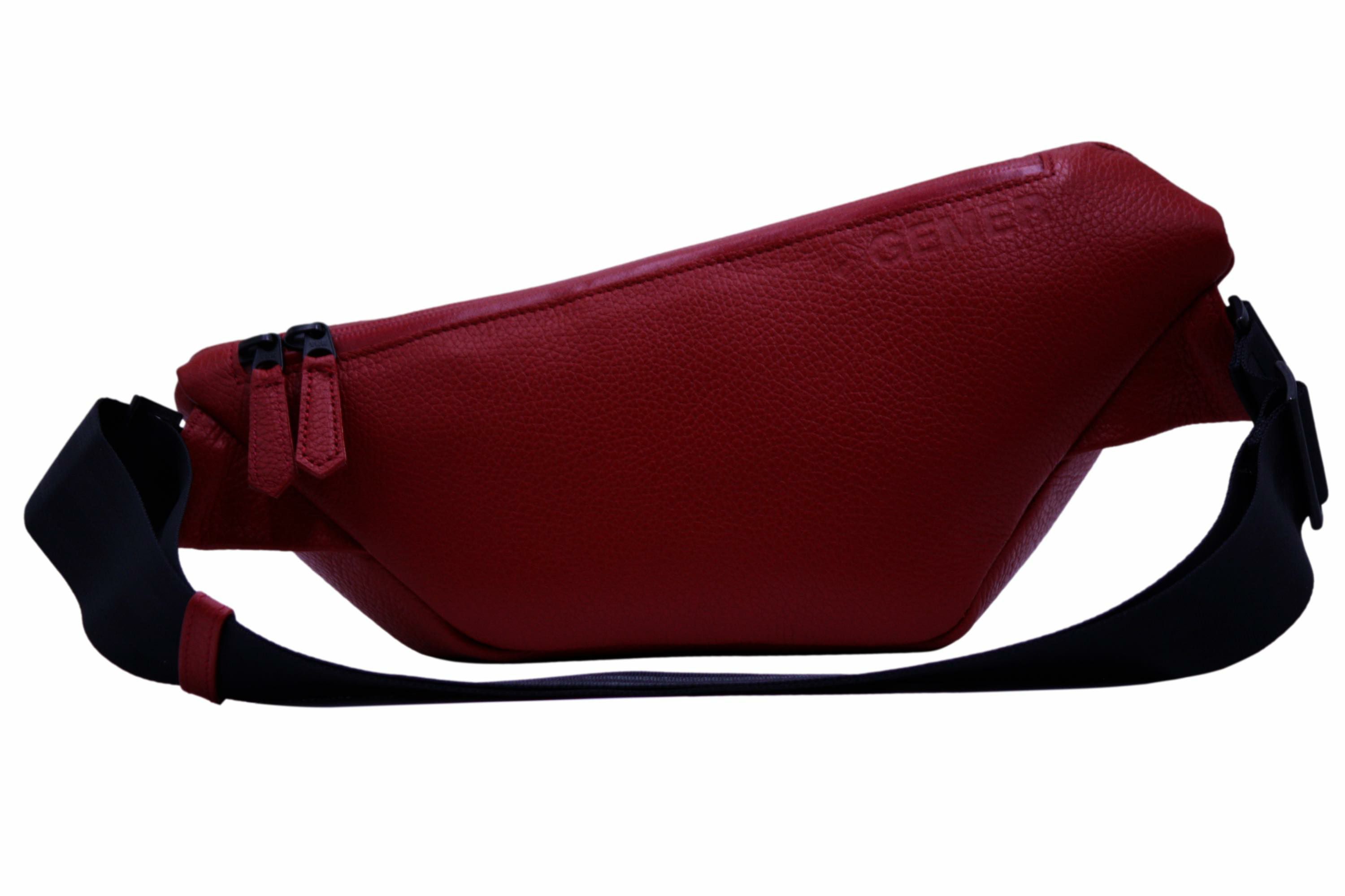 BODY BAG / RED - XSサイズ | GEMER（ジェマー） | レザーボディバッグ,トートバッグ